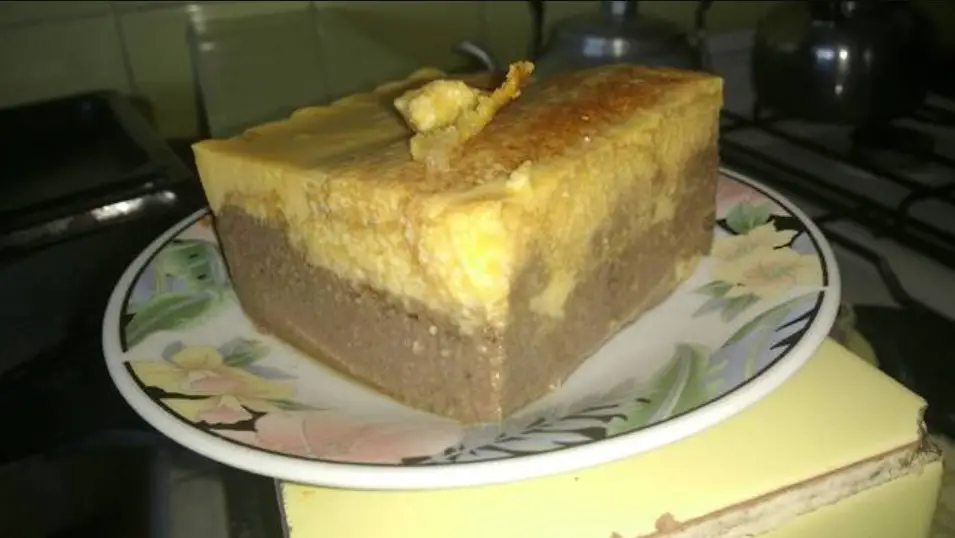 Postre borracho de flan y vainillas - Cocinero Guru