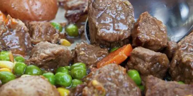 ¡Estofado de carne y verduras! Una receta clásica para esta época del año