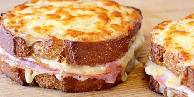 Cómo preparar el swich "Croque Monsieur" ¡Muy sabroso!