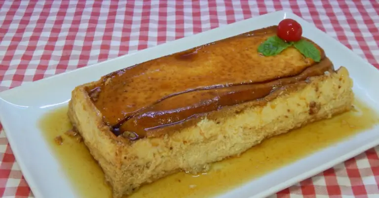 Cómo hacer Flan de manzana y canela