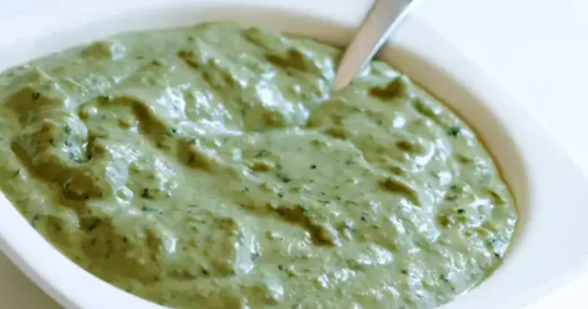 Cómo hacer mayonesa verde ¡Receta buscada en internet!