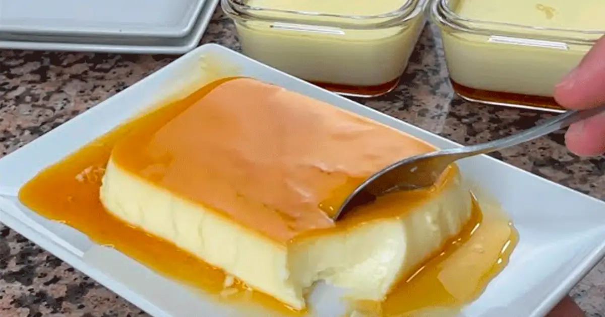 Flan casero ¡Fácil de preparar!