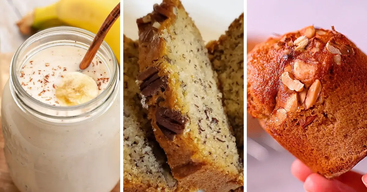 ¡No Más Desperdicio! Transforma Bananas Maduras en postres deliciosos ...