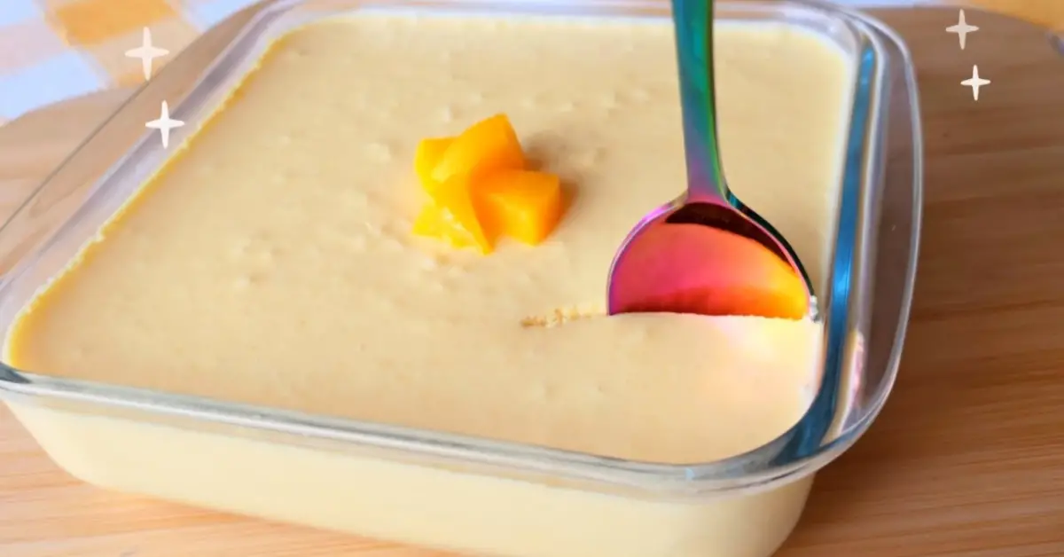 Como hacer postre de durazno en 5 minutos ¡Sin horno!