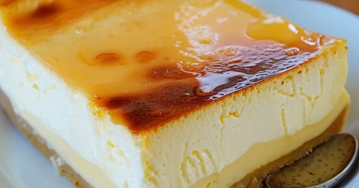 Como hacer Flan de queso cremoso ¡Una receta facil!