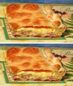 La tarta de jamón y queso más rica: cremosa, esponjosa y muy fácil de ...