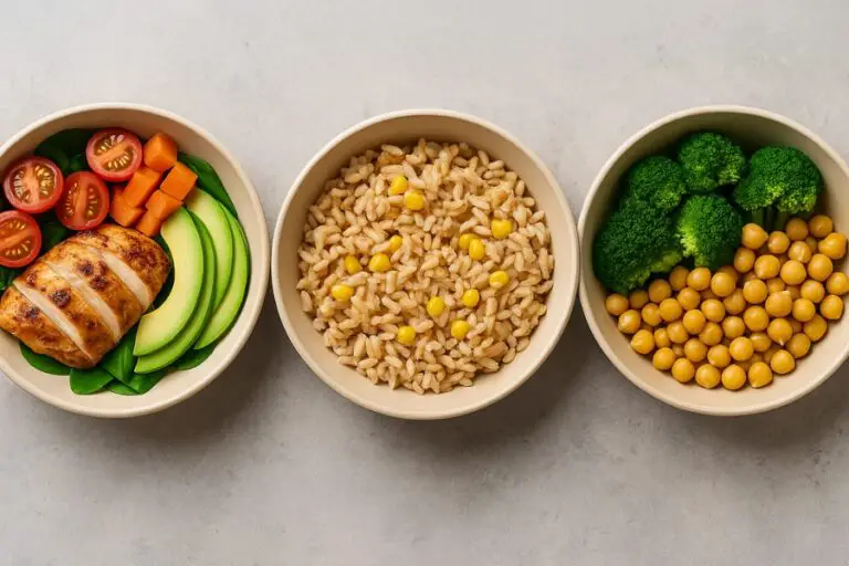 La regla de los 3 platos: cómo hacer que tu comida sea equilibrada