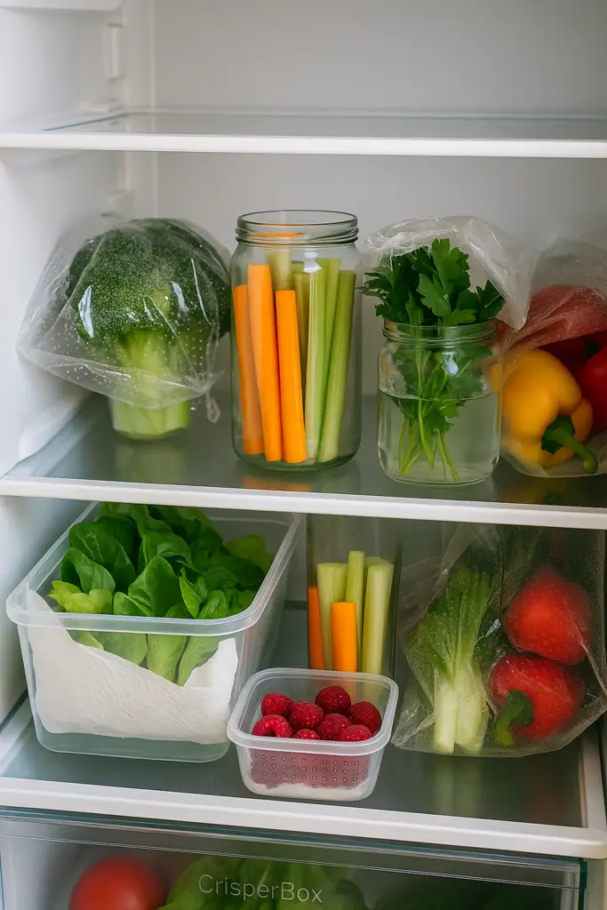 Cómo conservar frutas y verduras por más tiempo