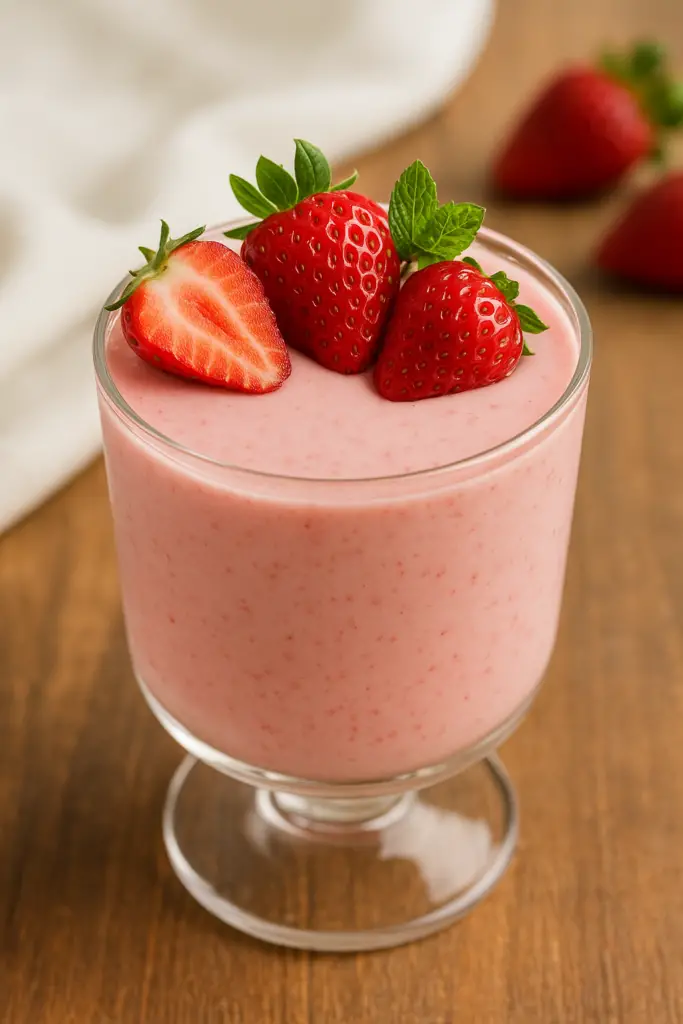 ¡Este postre de frutilla se hace en 10 minutos y no necesita horno!