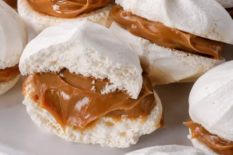 Cómo hacer merenguitos con dulce de leche bien crocantes